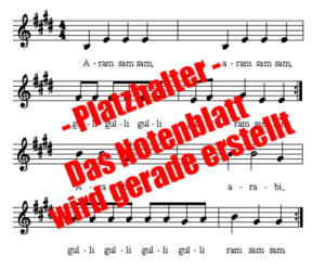 Alle meine Entchen Noten, Text, Video, Akkorde uvm. - KMB